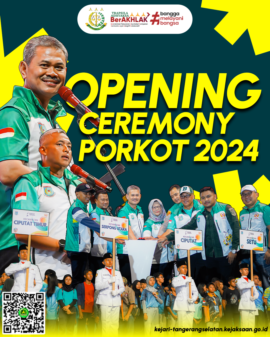 Opening Ceremony Pekan Olahraga Kota Tangerang Selatan (PORKOT) 2024 ...