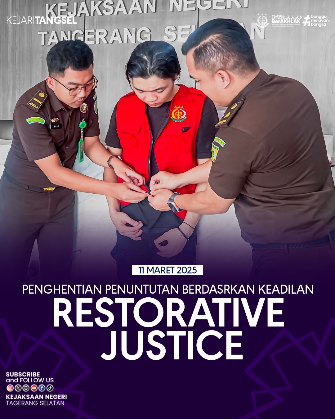 Penghentian Penuntutan Berdasarkan Restorative Justice - Kejaksaan ...