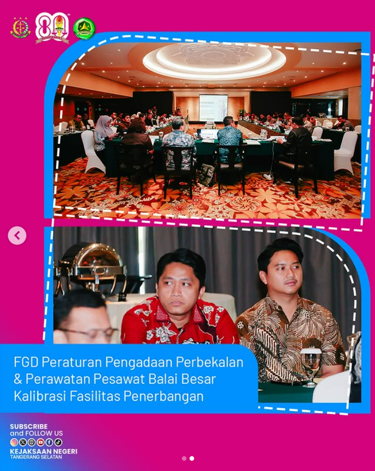 Focus Group Discussion “Peraturan Direktur Balai Besar Kalibrasi ...